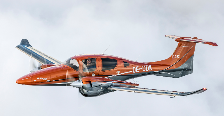 Conheça a aeronave Diamond DA62 que passará a ser montada no Brasil