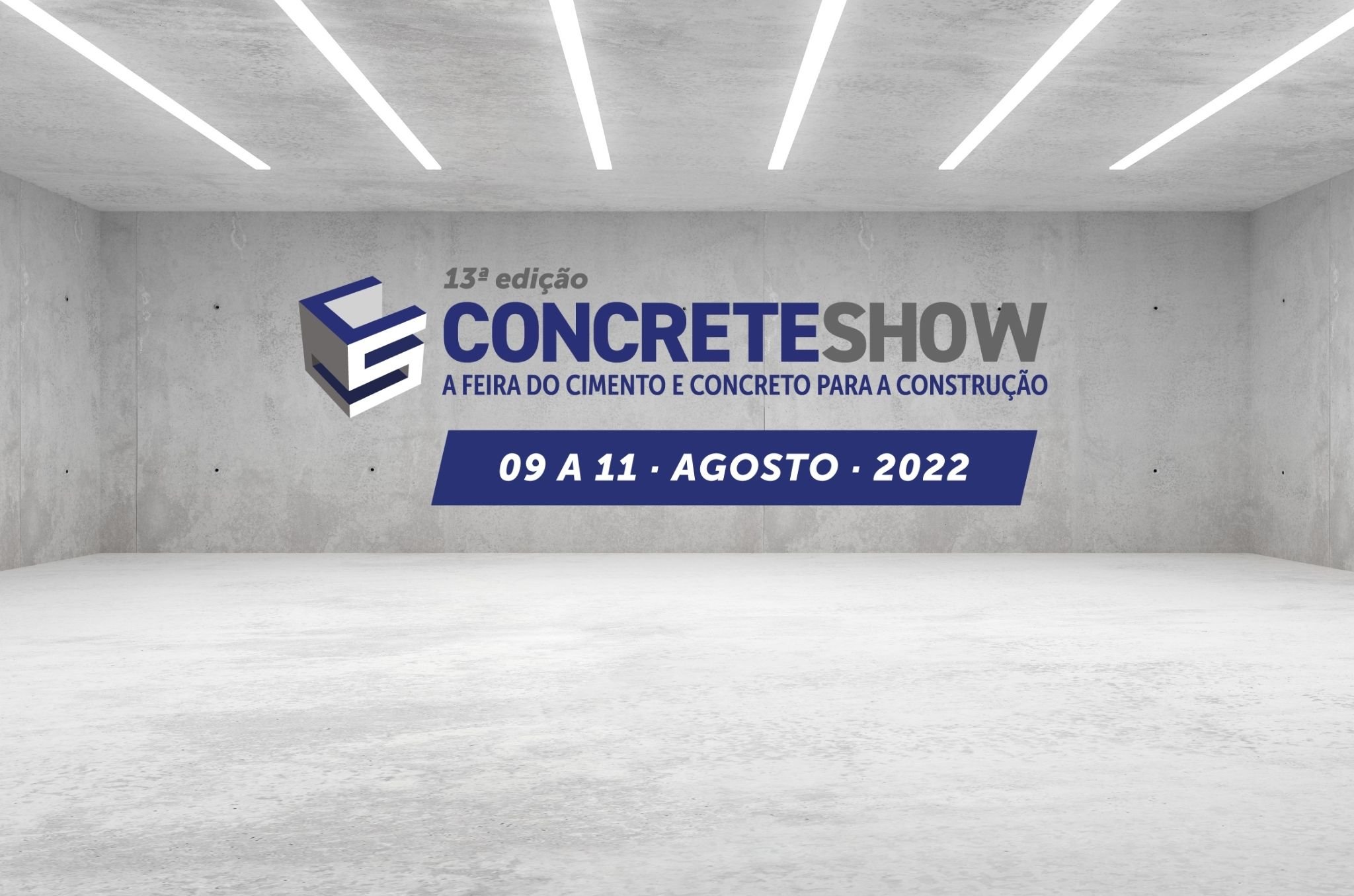 Concrete Show 2022 voltará ao presencial em agosto