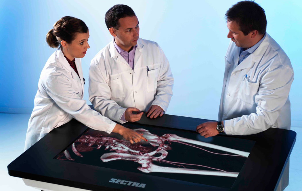 Sectra Visualization Table: inovando no aprendizado da anatomia